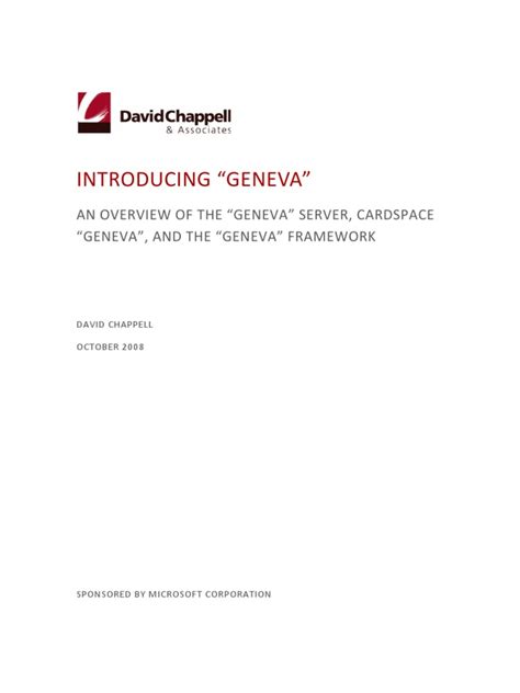 introducing geneva an overview of the geneva server cardspace