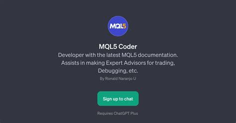 Mql5 Coder Trading Bots Taaft
