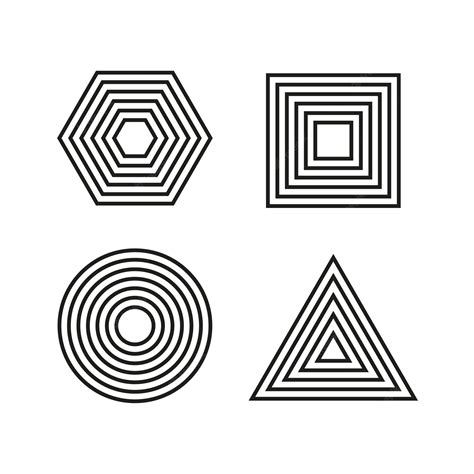 Premium Vector Geometric Shapes Lines Stripes Shape Background