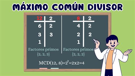 como se calcula maximo comun divisor catalog library