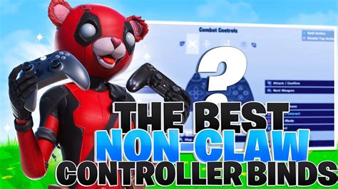 The Best Controller Binds For Non Claw Players Fortnite Ps4 Xbox