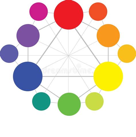 Color Wheel Stock Illustration Illustration Of Green 101003772