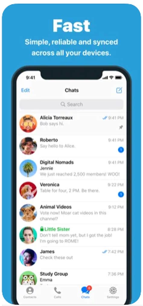 Telegram Messenger Untuk Iphone Unduh