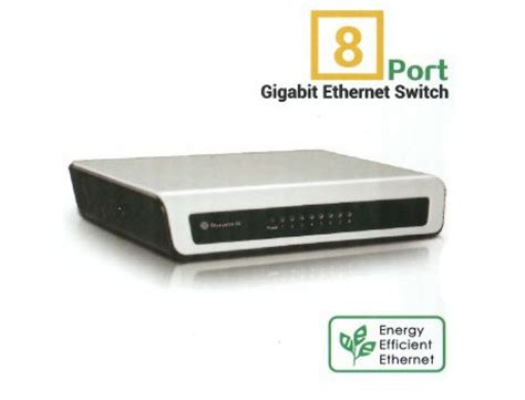 Dynamode SWG80010 D 8 Port 10 100 1000Mbps GIGABIT Desktop Switch