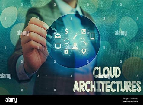 Writing Note Showing Cloud Architectures Business Concept For Various
