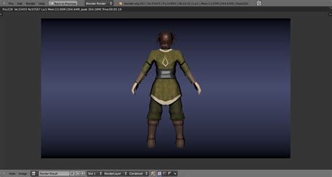 Game Character Model Works In Progress Blender Artists Community