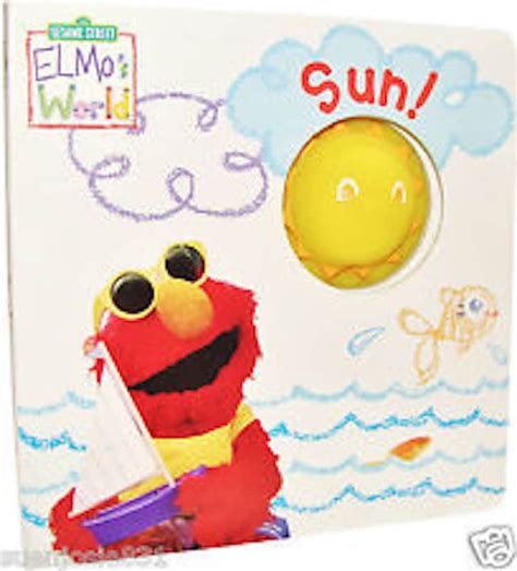 Sesame Street Elmo Sun Board Book Discount Pool And Party Supplies