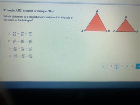 Answered Triangle Abc Is Similar To Triangle… Bartleby