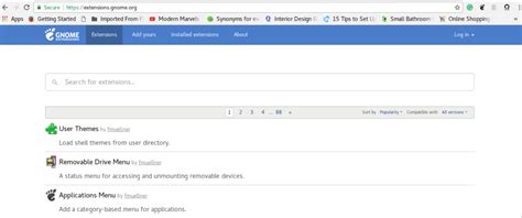 How To Install Gnome Shell Extensions In Linux Tutorials And How To