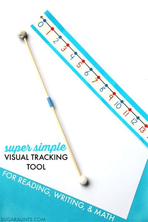 Super Simple Visual Tracking Tool Visual Tracking Fine Motor Activities Occupational Therapy
