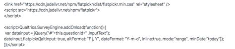 How To Get Date Range From Flatpickr XM Community