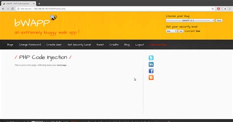 Xcyy4rle Bwapp Php Code Injection