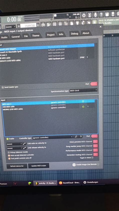 Ok So I Got A Problem With My Midi Settings Or Smth Idk Bc I Hooked My