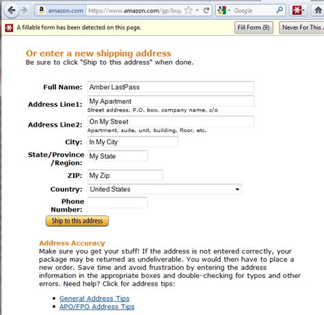 make online shopping and surfing easier with these form fill profile tips