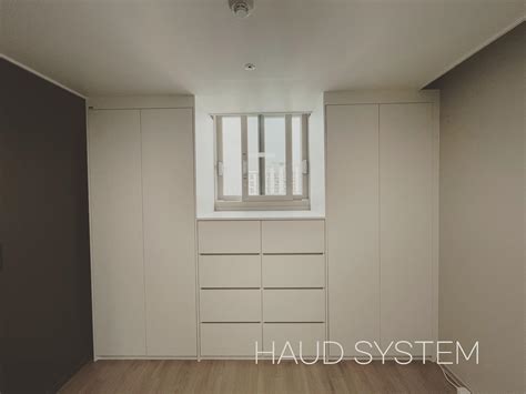 하우드시스템 검단 파라곤 센트럴 파크 시공현장 🪟🖼🪟🖼 •윈도우 맞춤 붙박이장•