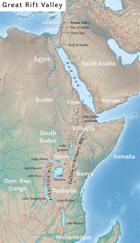 The Great Rift Valley Africa East African Rift Valley Safaris