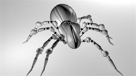 거미 3d 모델 10 C4d Free3d