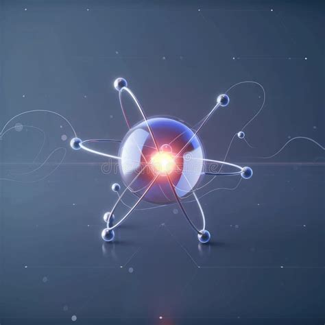 Atomic Dance Subatomic Realm Electrons Neutrons And Protons Orbit A