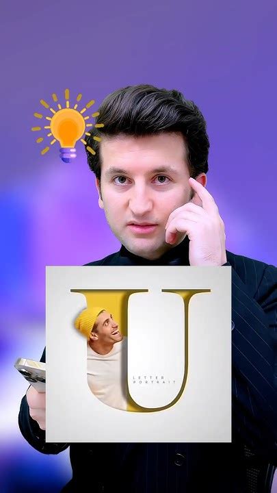 ادیت عکس داخل الفبای انگلیسی Youtube