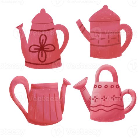 Watering Can And Flower Png Png