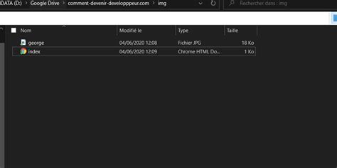 HTML les images Comment Devenir Développeur