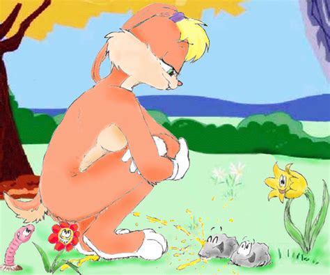 Rule 34 Anal Penetration Animated Anthro Asthexiancal Bunny Color Colored Female Flower Furry