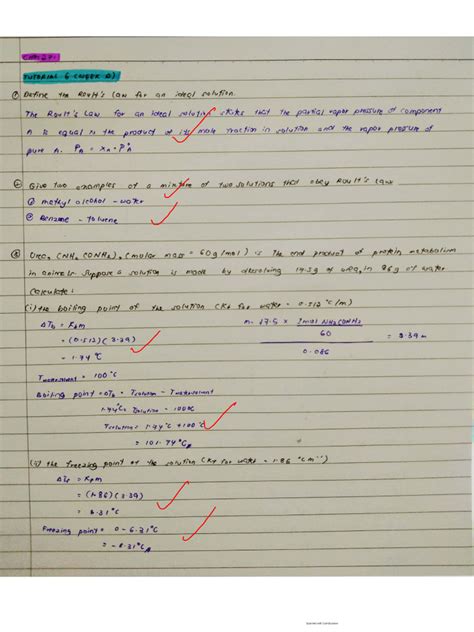 Chemistry Tutorial Pdf