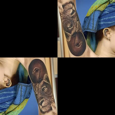 Egyptian Goddess Sekhmet Done By Dmitry Suhanovsky In Riga Latvia R