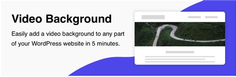 wordpress video background how to add using plugins
