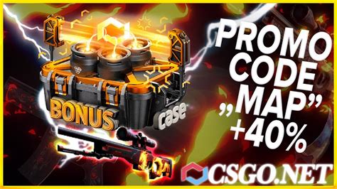 Bonus Case Unboxing CSGO NET Promo Code MAP 40 Bonus To New Deposit Mycsgo YouTube