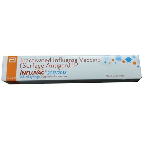 Influvac Influenza Vaccine Split Virion Ip 05 Ml At ₹ 2444piece In