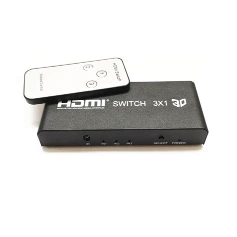 Master D HDMI Switcher IN OUT With Remote Control Model HDSW MASTER D M SDN BHD