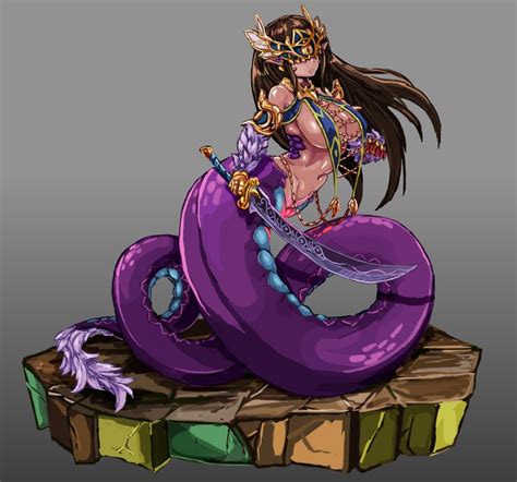Udetamago Basilisk Monster Girl Encyclopedia Monster Girl Encyclopedia Monster Girl