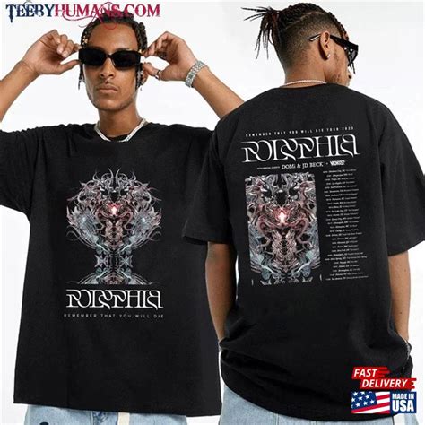 Polyphia 2023 Tour Shirt Remember That You Will Die Band Fan Hoodie T-Shirt - TeebyHumans