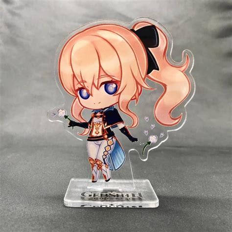 Акрилова фігурка міні стенд геншин імпакт — джин — ціна 220 грн у каталозі Статуетки Купити