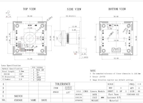 2mp Cmos Camera Jx F22 Sensor 1080p Uvc Usb Camera Module Usb Camera Module With Microphone