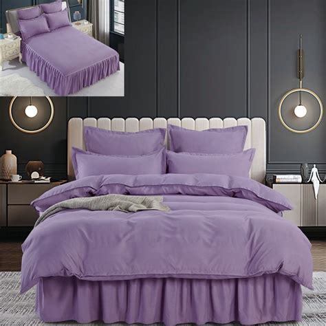 Луксозен спален комплект чаршафи от 6 части с драперия Тоскани Грозде — Pilo