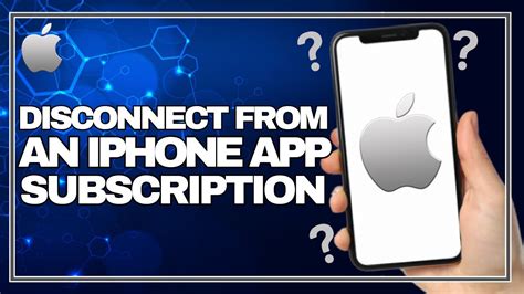 How To Disconnect From An Iphone App Subscription Easy Youtube