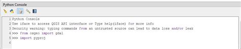 Pyqgis Using Qgis Python Interpreter Outside Qgis Geographic