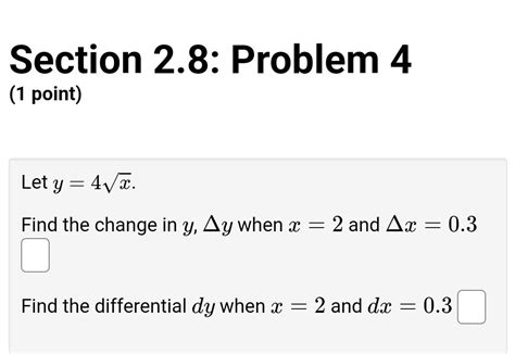 solved section 2 8 problem 3 1 point use linear