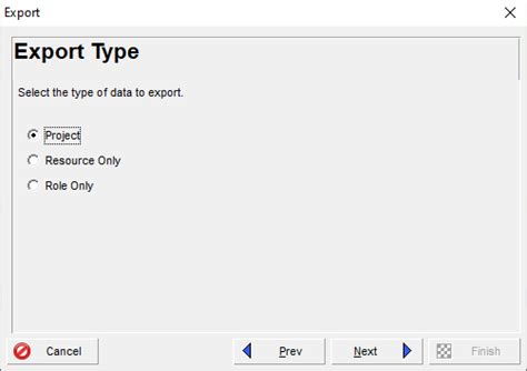 Export Of A Primavera P Schedule Without Costs