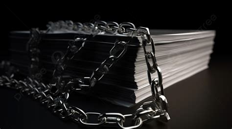 약간의 사슬이 있는 검은색 종이 더미 잠금 체인 및 조합 파크 3d 폴더 고화질 사진 사진 배경 일러스트 및 사진 무료 다운로드 Pngtree