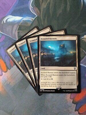 Scoured Barrens X 4 7 Off 2 Ub Lord Of The Rings Nm Mtg Ebay