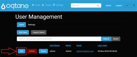 User Management Oqtane Docs Apis And More For The Modular Blazor Application Framework