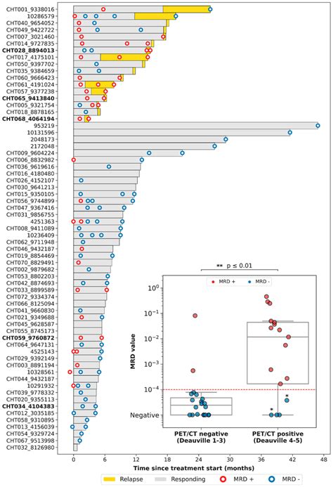 Swimmer Plot Of The Different Follow Up Time Points We Present A Download Scientific Diagram