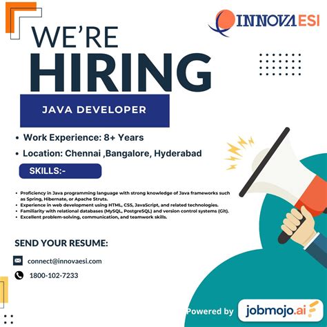 Innova Esi On Linkedin Position Location Experience Hiring