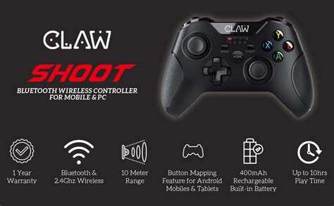 Buy CLAW Shoot Bluetooth Mobile Gamepad Controller