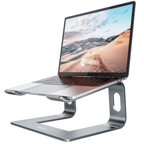 Nulaxy Laptop Stand Detachable Ergonomic Laptop Mount Computer Stand For Desk Aluminum Laptop