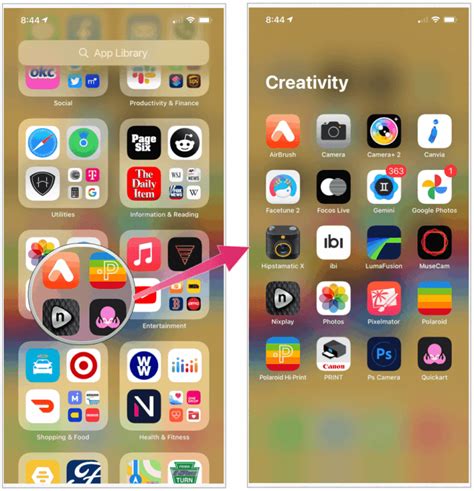 Exploring The IPhone App Library In IOS