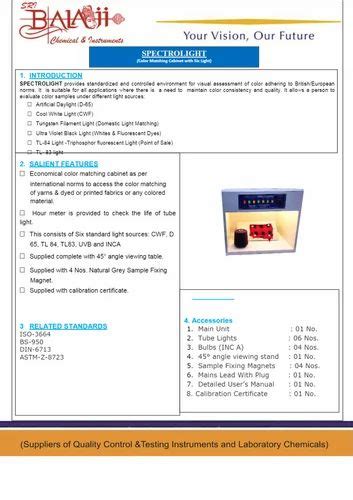 Fixed Color Matching Box At Rs In New Delhi ID